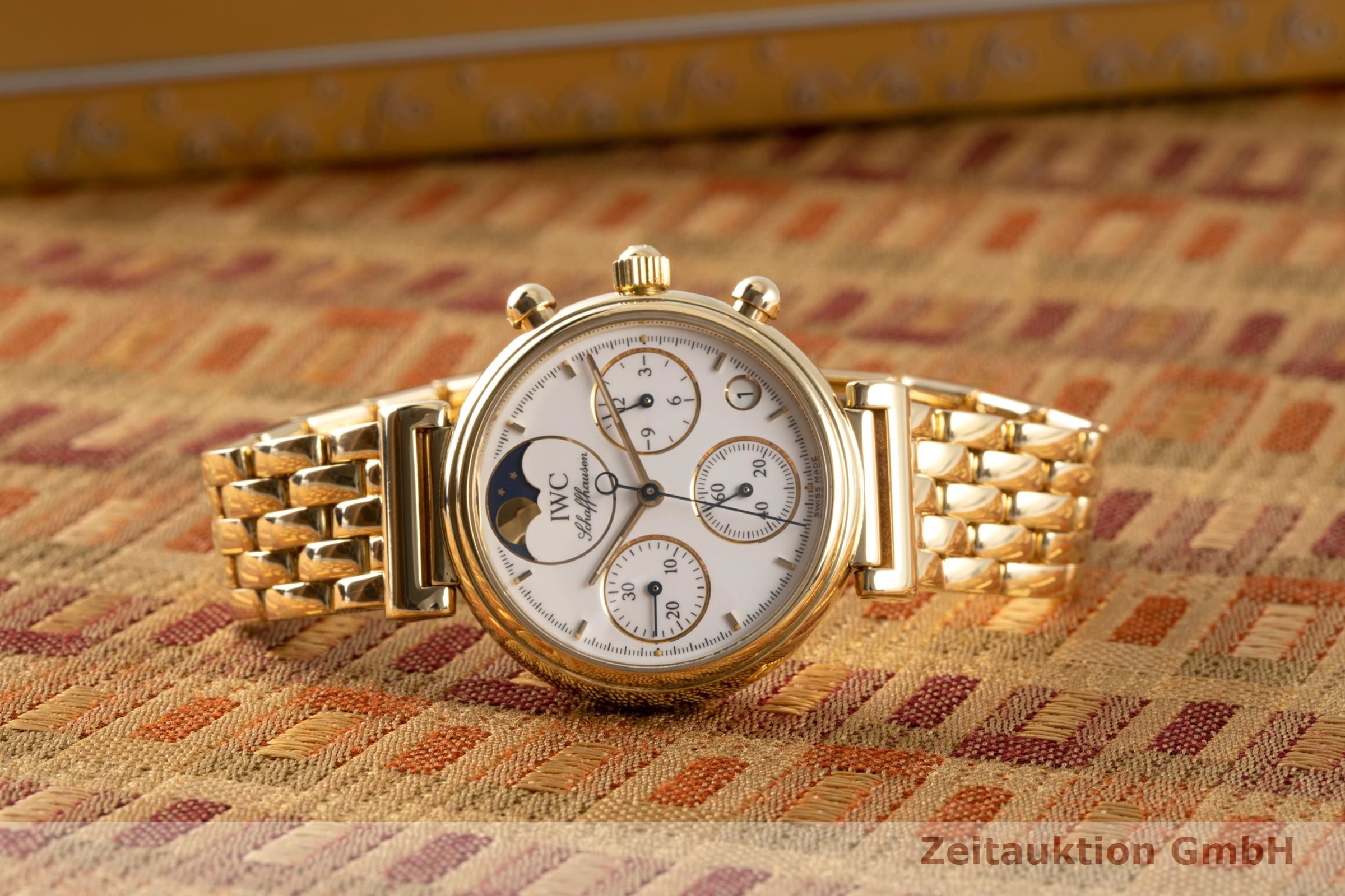 IWC Da Vinci Chronograph 18k Gold Quarz Kal. 630 Ref. 3735 | 2005703 ...