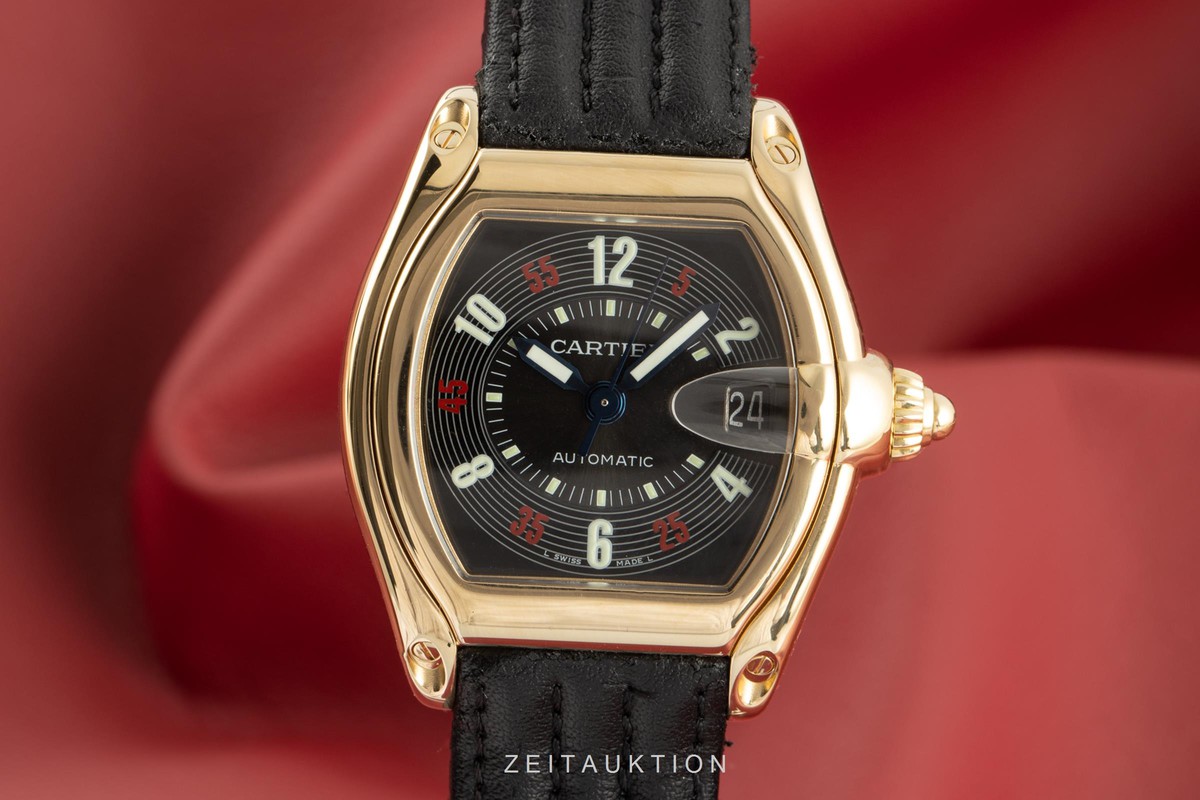 Cartier Roadster 18 ct gold automatic Kal. 3110 Ref. 2524 | 2100269