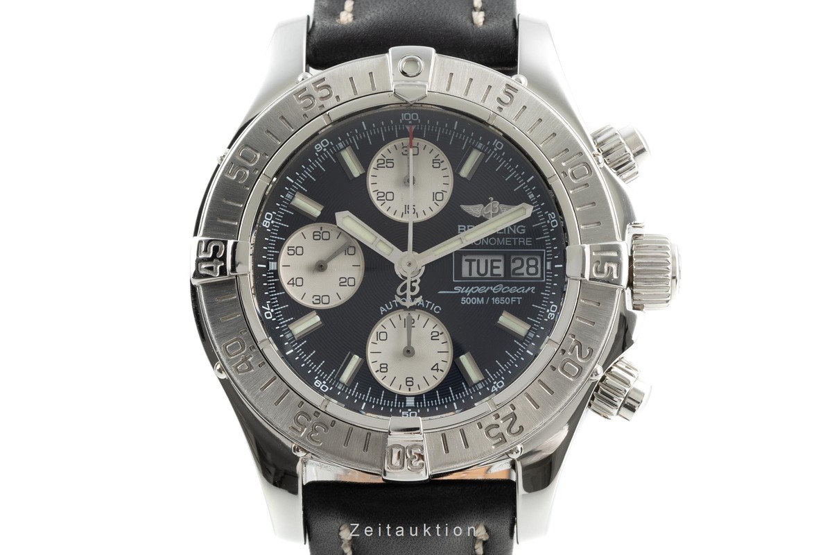 Breitling Superocean Chronograph chronograph steel automatic Kal. B13 ...