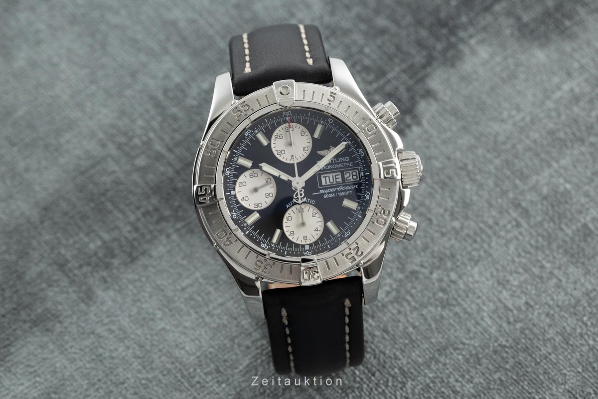 Breitling Superocean Chronograph chronograph steel automatic Kal. B13 ...