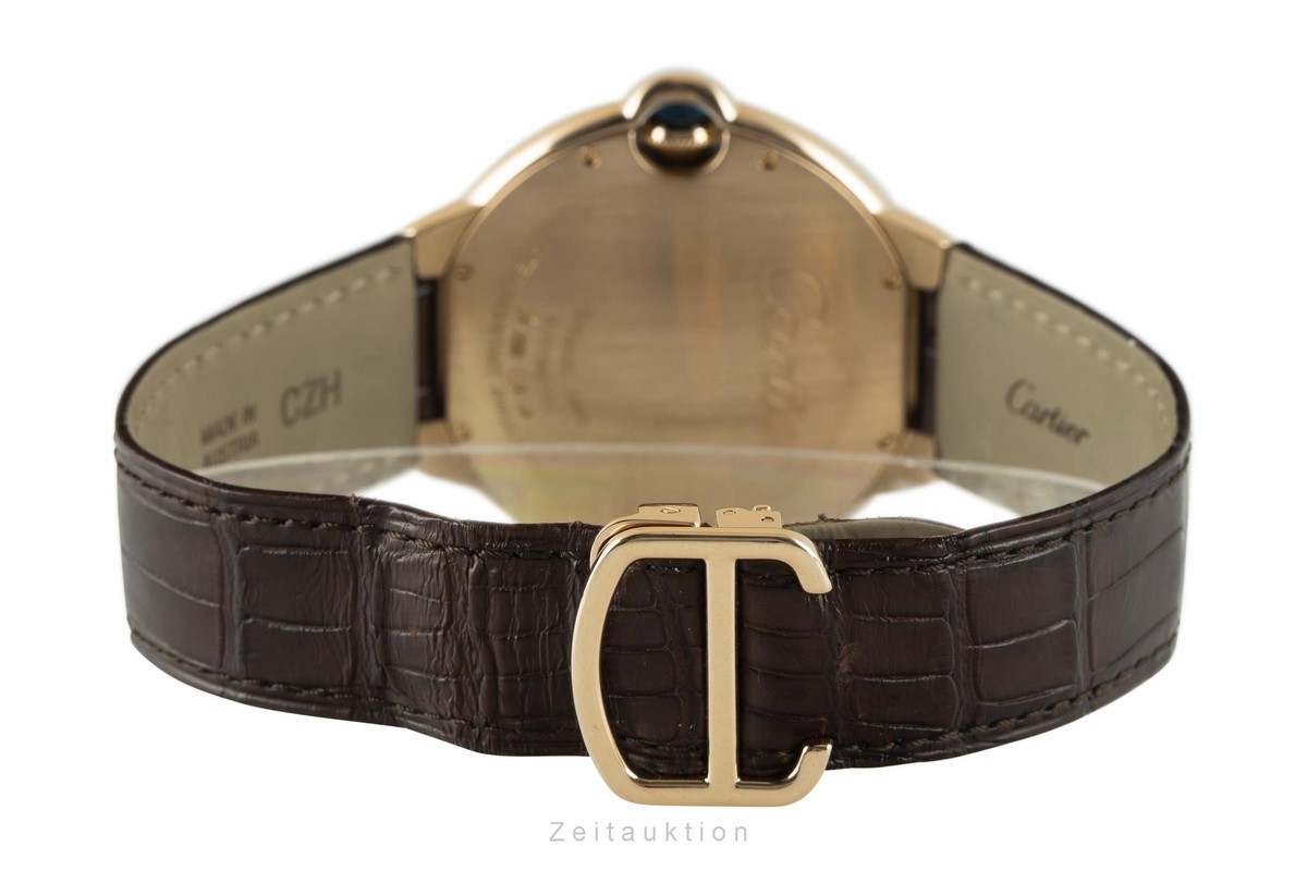Cartier Ballon Bleu de Cartier 18 ct red gold automatic Kal. 049 Ref ...