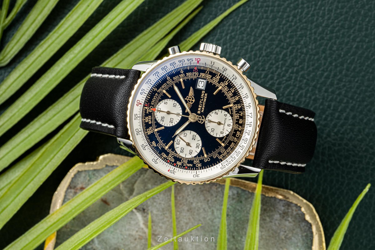 Breitling Old Navitimer chronograph steel automatic Kal. B13 Ref ...