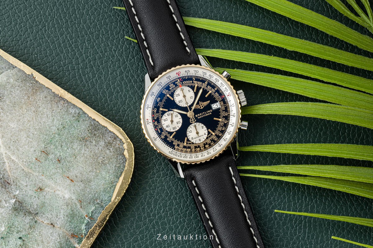 Breitling Old Navitimer chronograph steel automatic Kal. B13 Ref ...