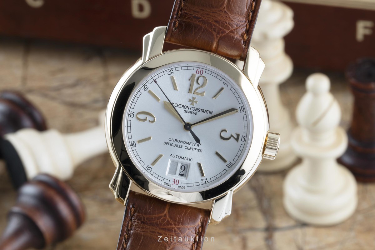 Vacheron & Constantin Malte 18 ct gold automatic Kal. 1204 Ref. 42015 ...