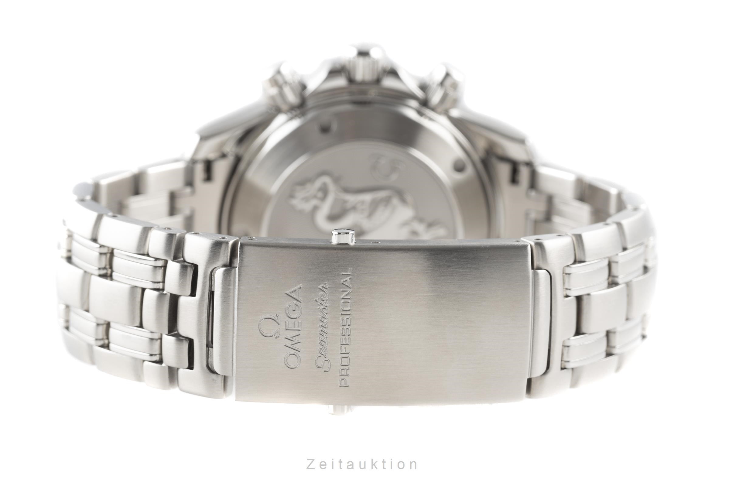 Omega Seamaster chronograph steel automatic Kal. 1164 Ref. 213.30.42.40 ...