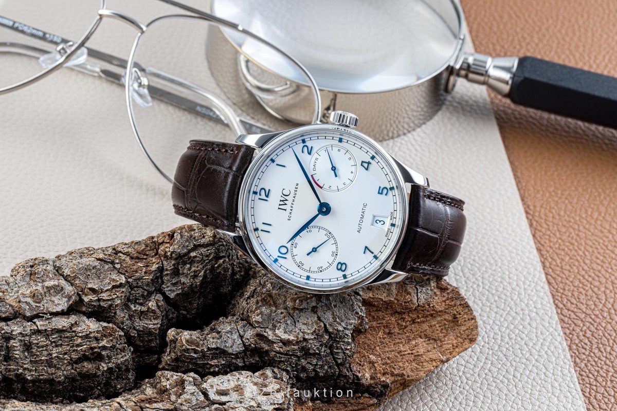IWC Portugieser steel automatic Kal. C.52010 Ref. IW500705, 5006/7 ...