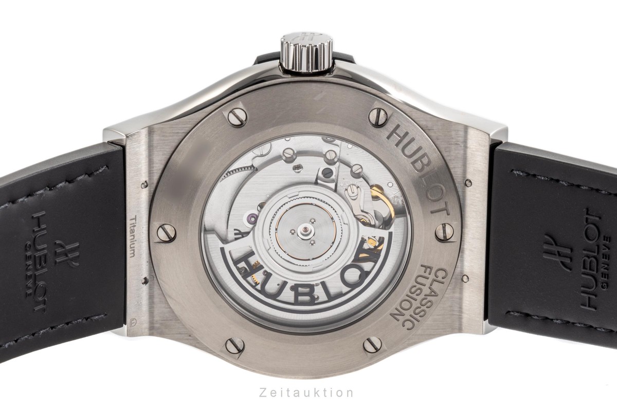 Hublot Classic Fusion titanium automatic Kal. HUB11 Ref. 542.NX.8970.LR ...