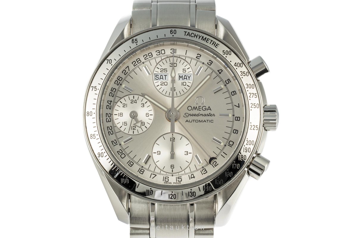Omega Speedmaster chronograph steel automatic Kal. 1151 Ref. 3523.30.00 ...