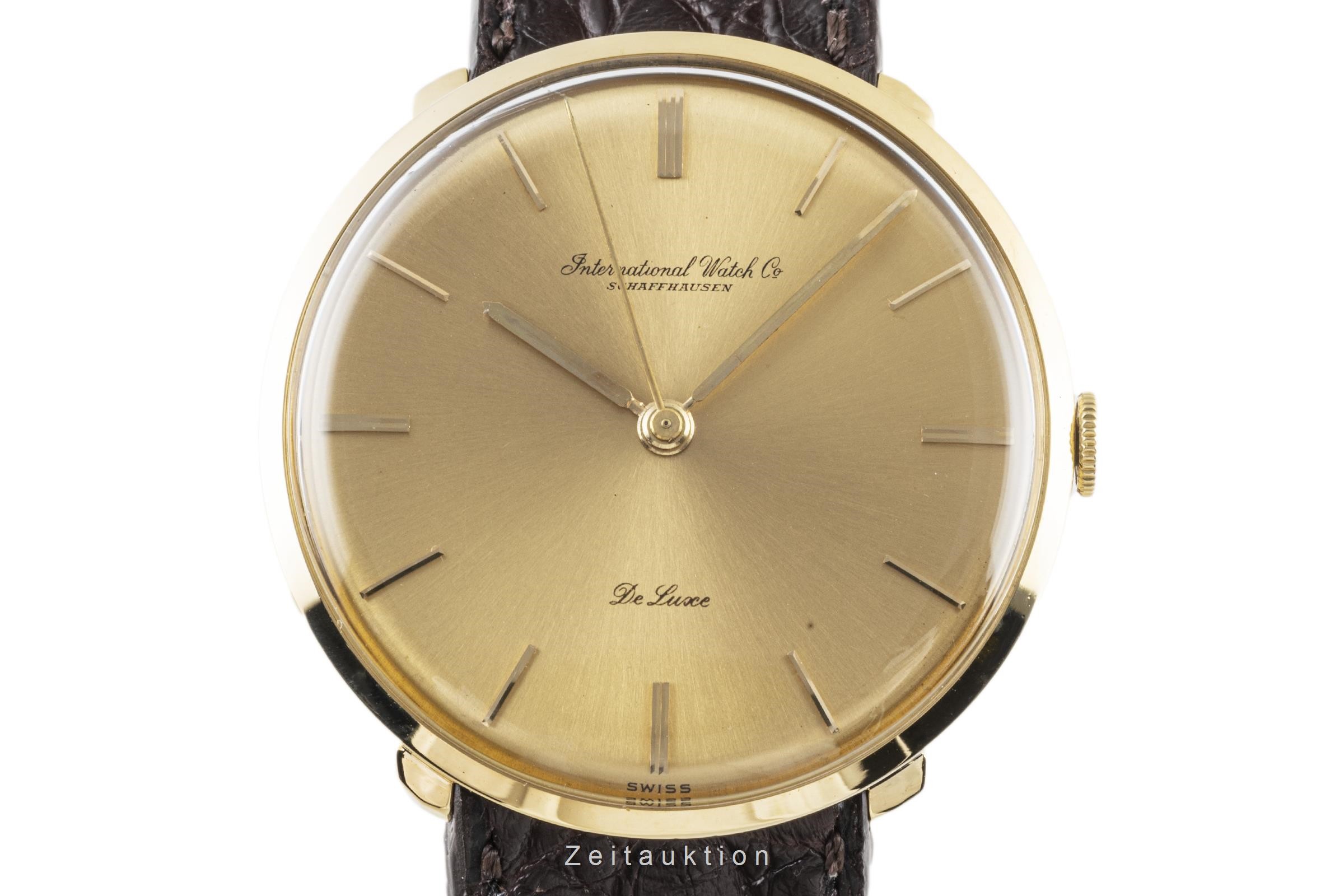 IWC De Luxe 18k Gold Handaufzug Kal. C401 | 2207306