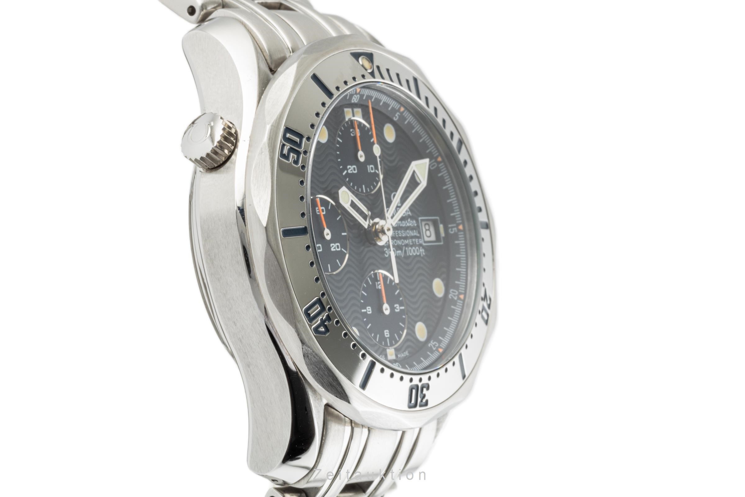 Omega Seamaster chronograph steel automatic Kal. 1154 Ref. 2598.80.00 ...