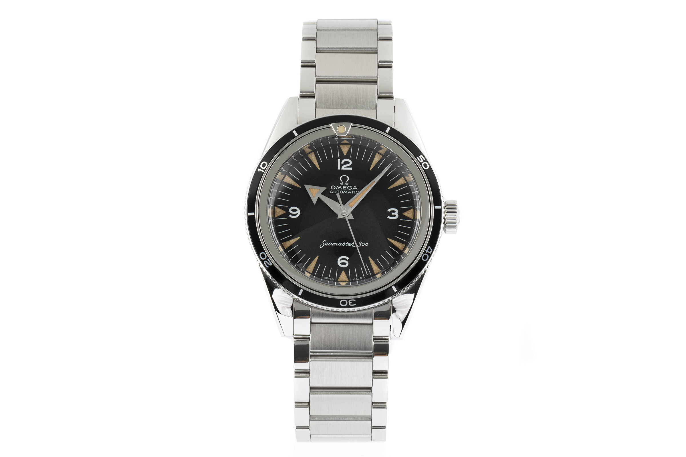 Omega Seamaster steel automatic Kal. 8806 Ref. 234.10.39.20.01.001 ...