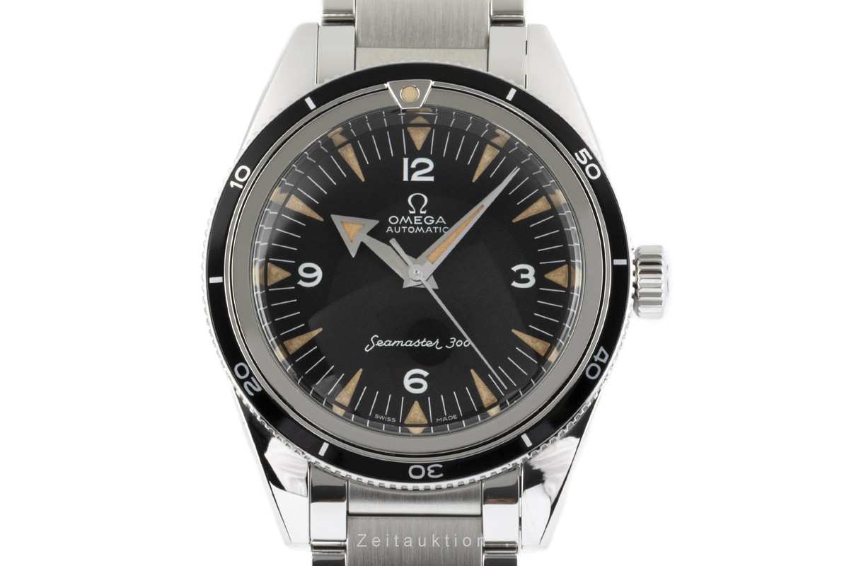 Omega Seamaster steel automatic Kal. 8806 Ref. 234.10.39.20.01.001 ...