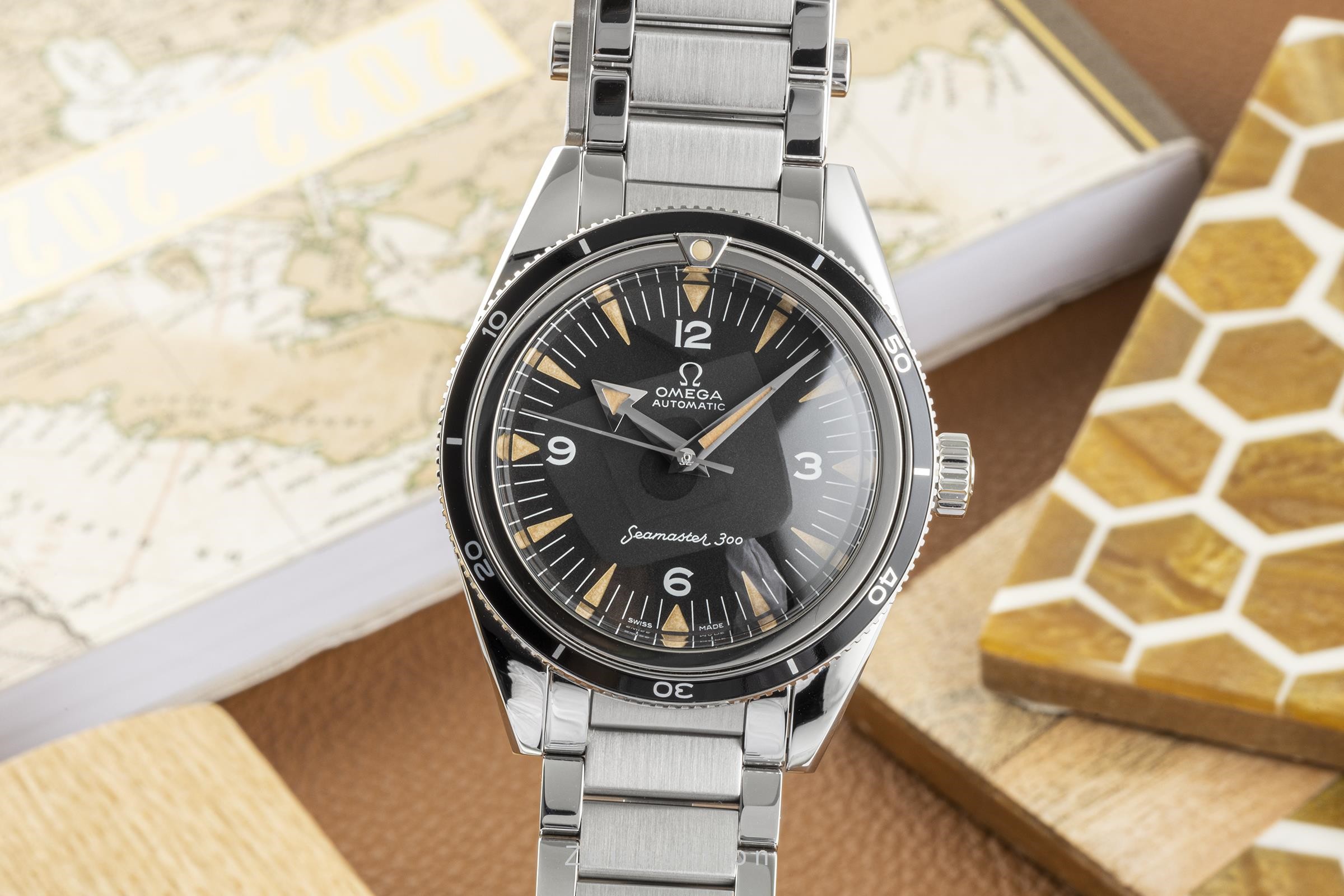Omega Seamaster steel automatic Kal. 8806 Ref. 234.10.39.20.01.001 ...