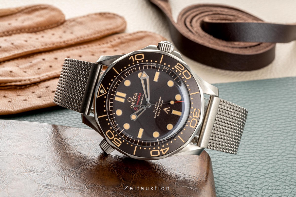 Omega Seamaster titanium automatic Kal. 8806 Ref. 210.90.42.20.01.001 ...