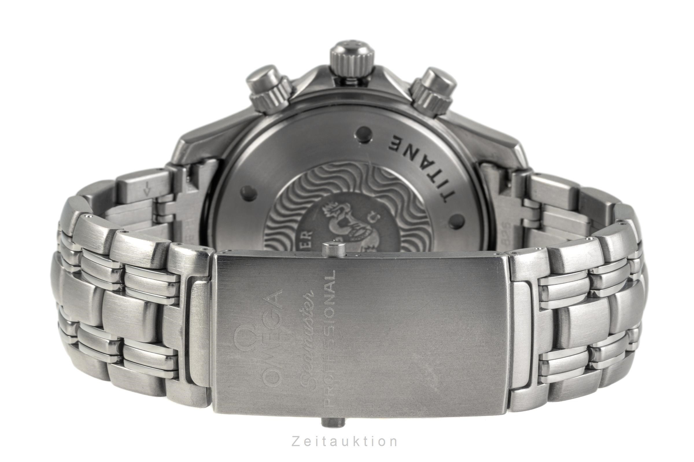 Omega Seamaster chronographe titane automatique Kal. 1154 Ref. 2298.80. ...