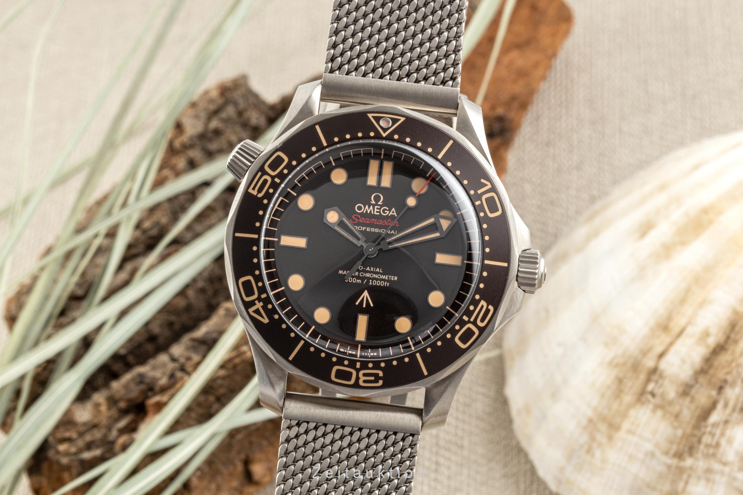 Omega Seamaster titanium automatic Kal. 8806 Ref. 210.90.42.20.01.001 ...