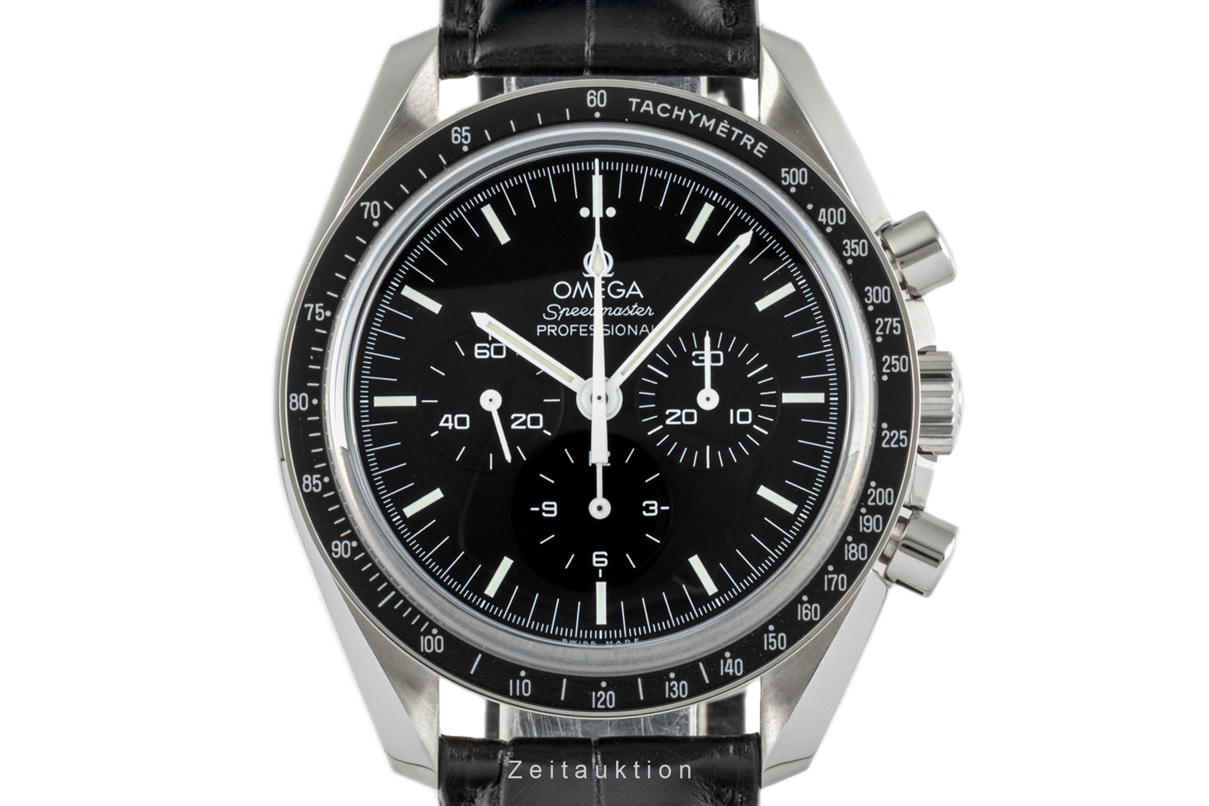 Omega Speedmaster chronograph steel manual winding Kal. 1863 Ref. 3873. ...