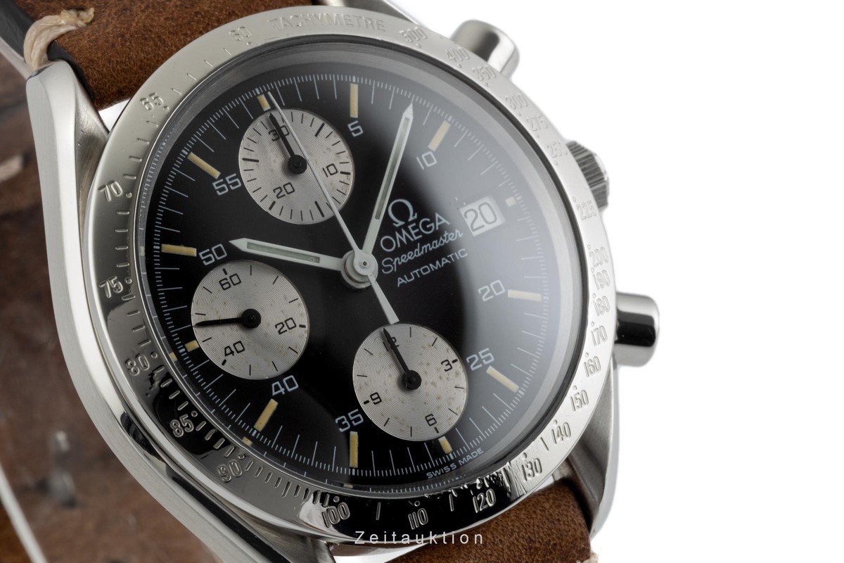 Omega Speedmaster chronograph steel automatic Kal. 1155 Ref. 175.0043 ...