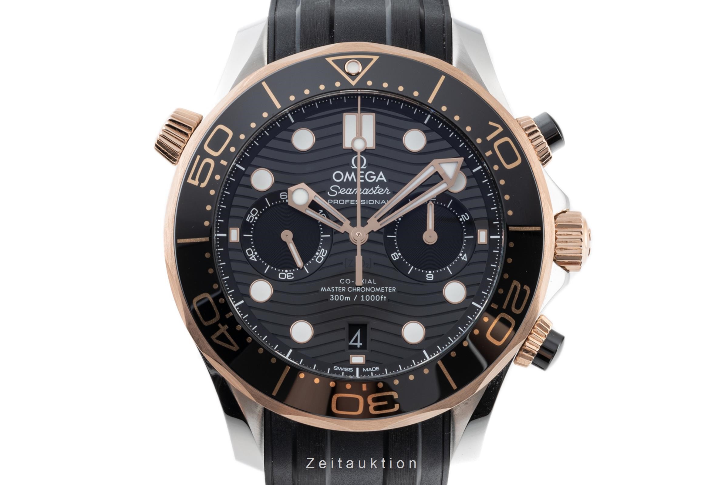 Omega Seamaster chronograph steel / gold automatic Kal. 9900 Ref. 210 ...