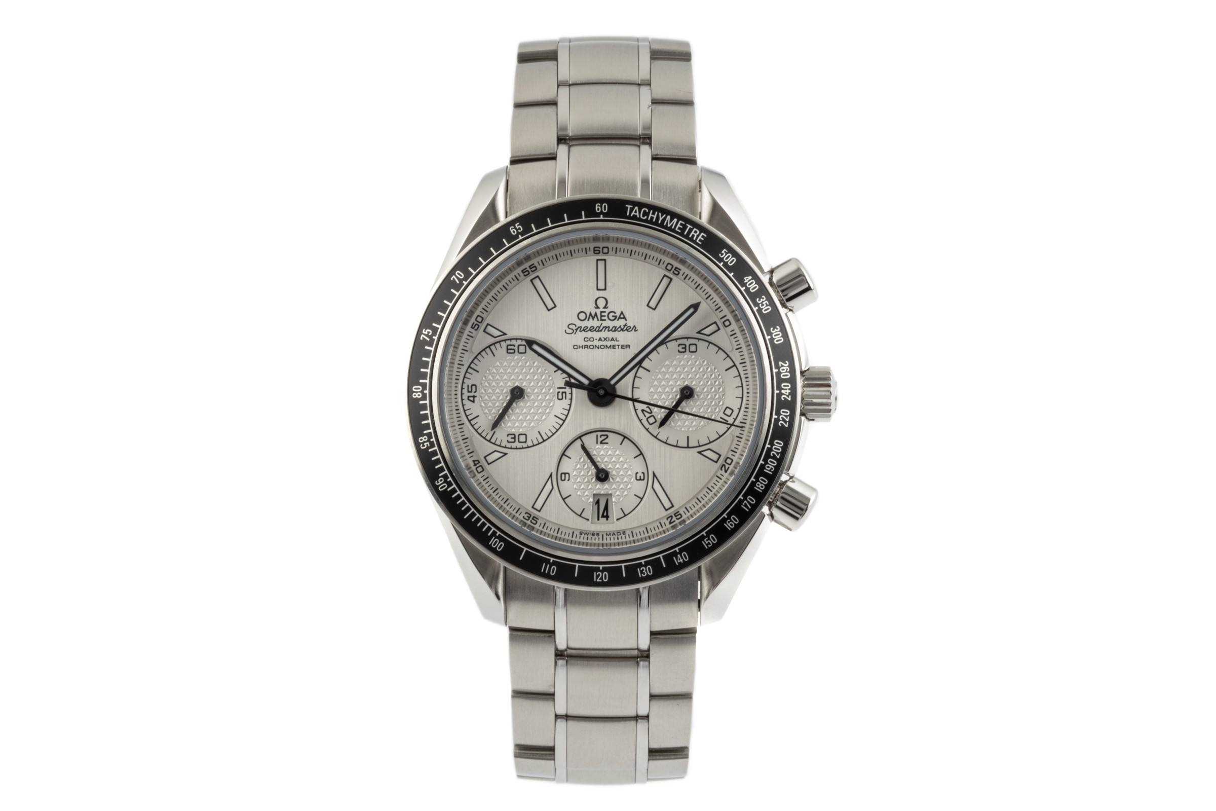 Omega Speedmaster chronograph steel automatic Kal. 3330 Ref. 326.30.40 ...