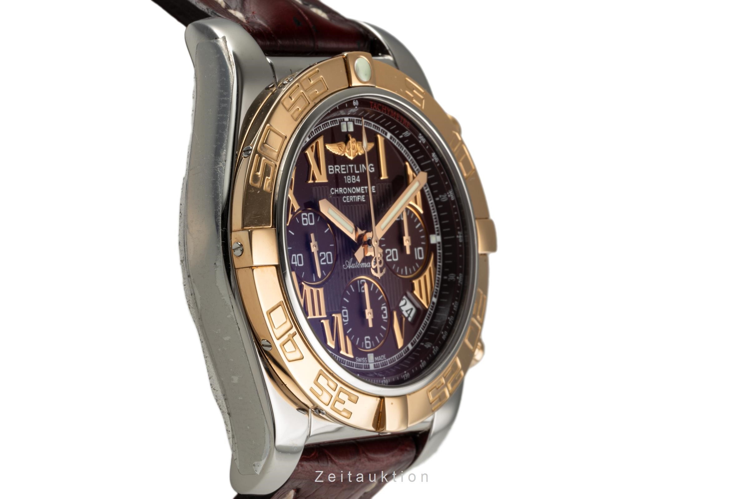 Breitling Chronomat 44 chronograph steel / gold automatic Kal. B01 Ref ...