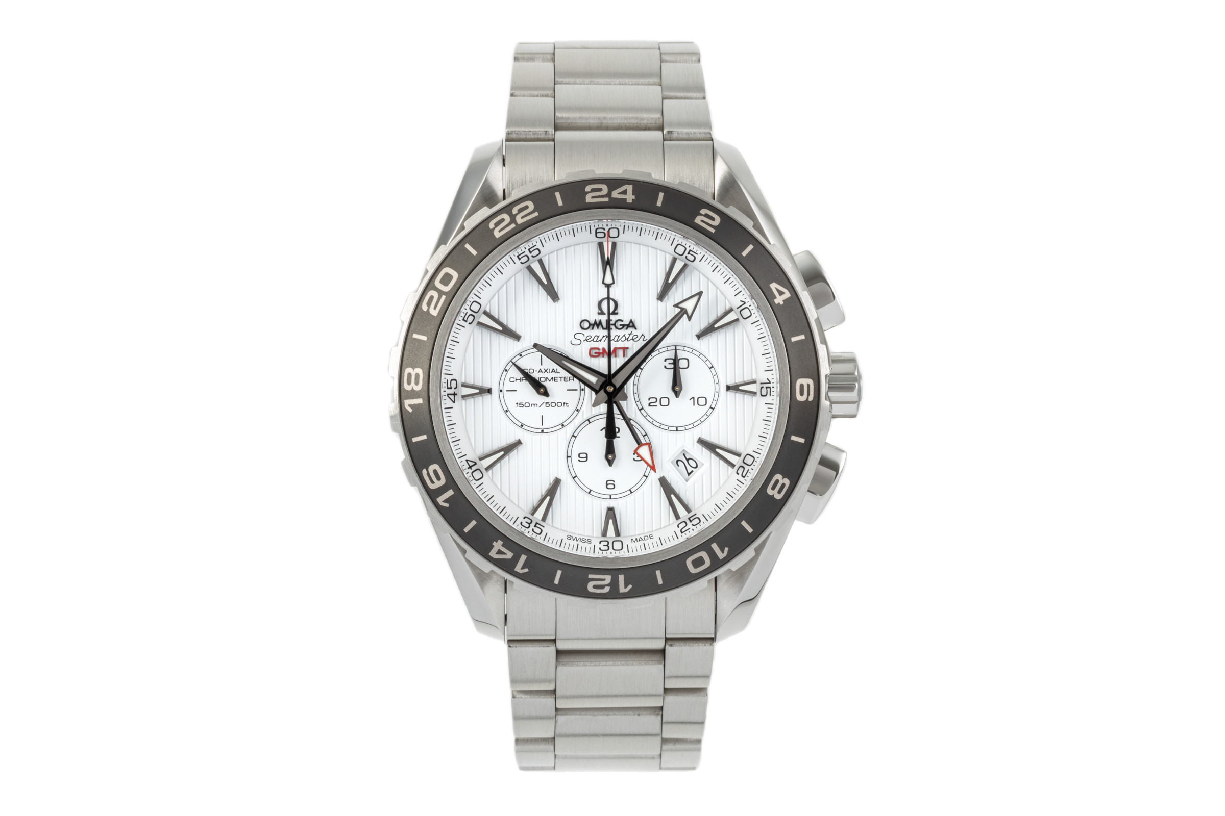 Omega Seamaster chronograph steel automatic Kal. 3603 Ref. 231.10.44.52 ...