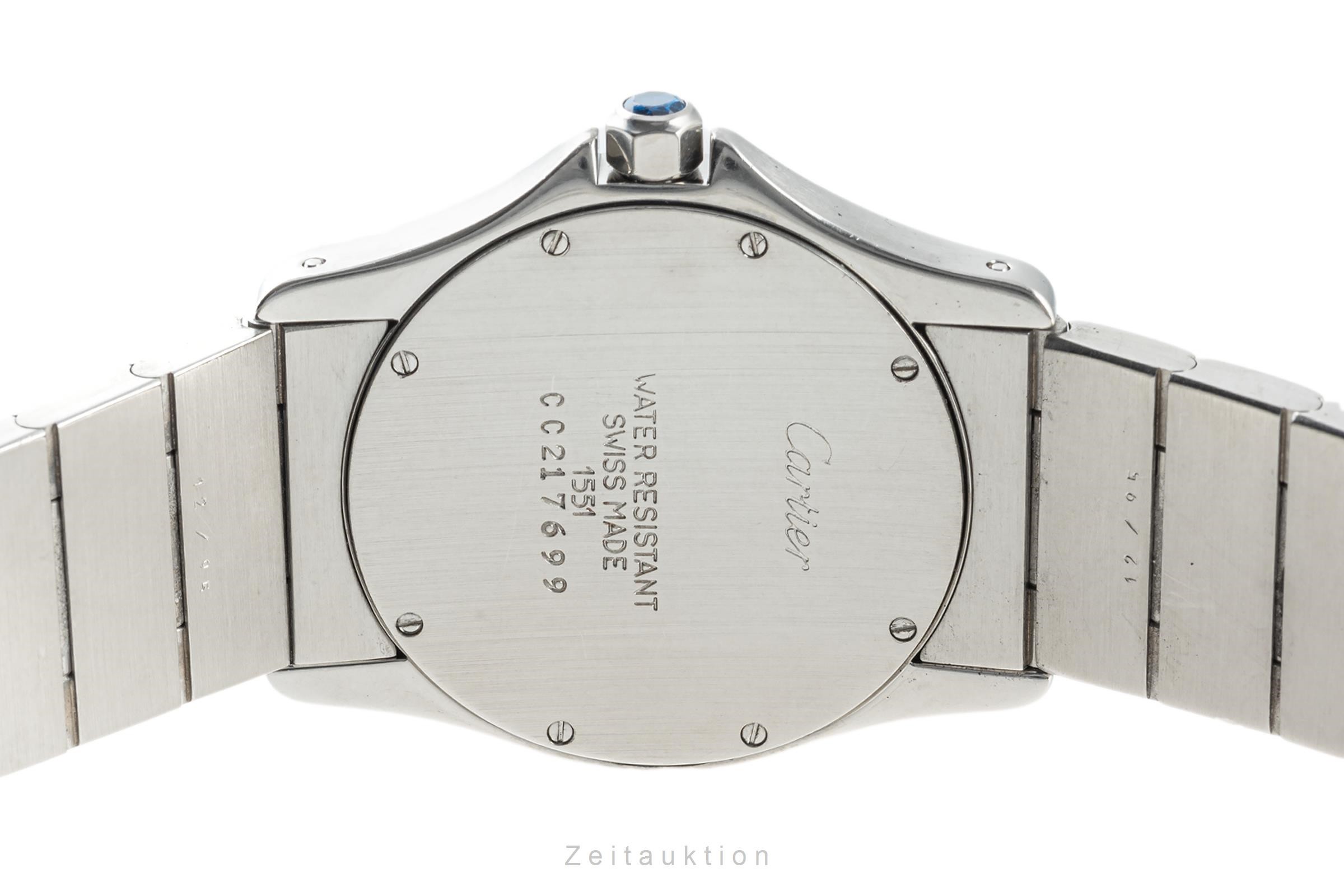 Cartier Santos Stahl / Gold Quarz Kal. 687 Ref. W20037R3 1551 | 2302852