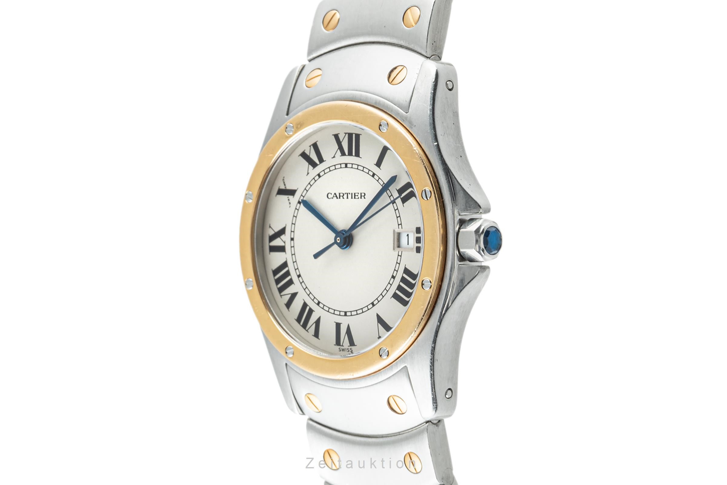 Cartier Santos Stahl / Gold Quarz Kal. 687 Ref. W20037R3 1551 | 2302852