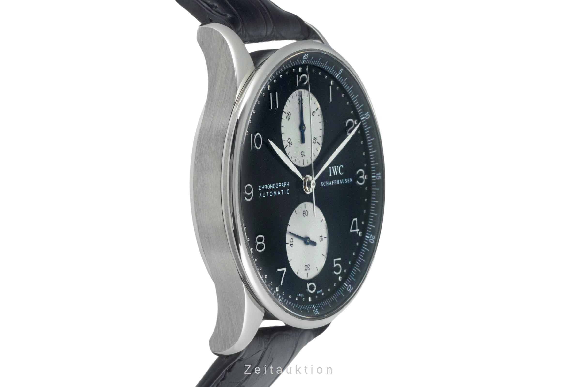 IWC Portugieser chronograph steel automatic Kal. C.79240 Ref. IW3714 ...