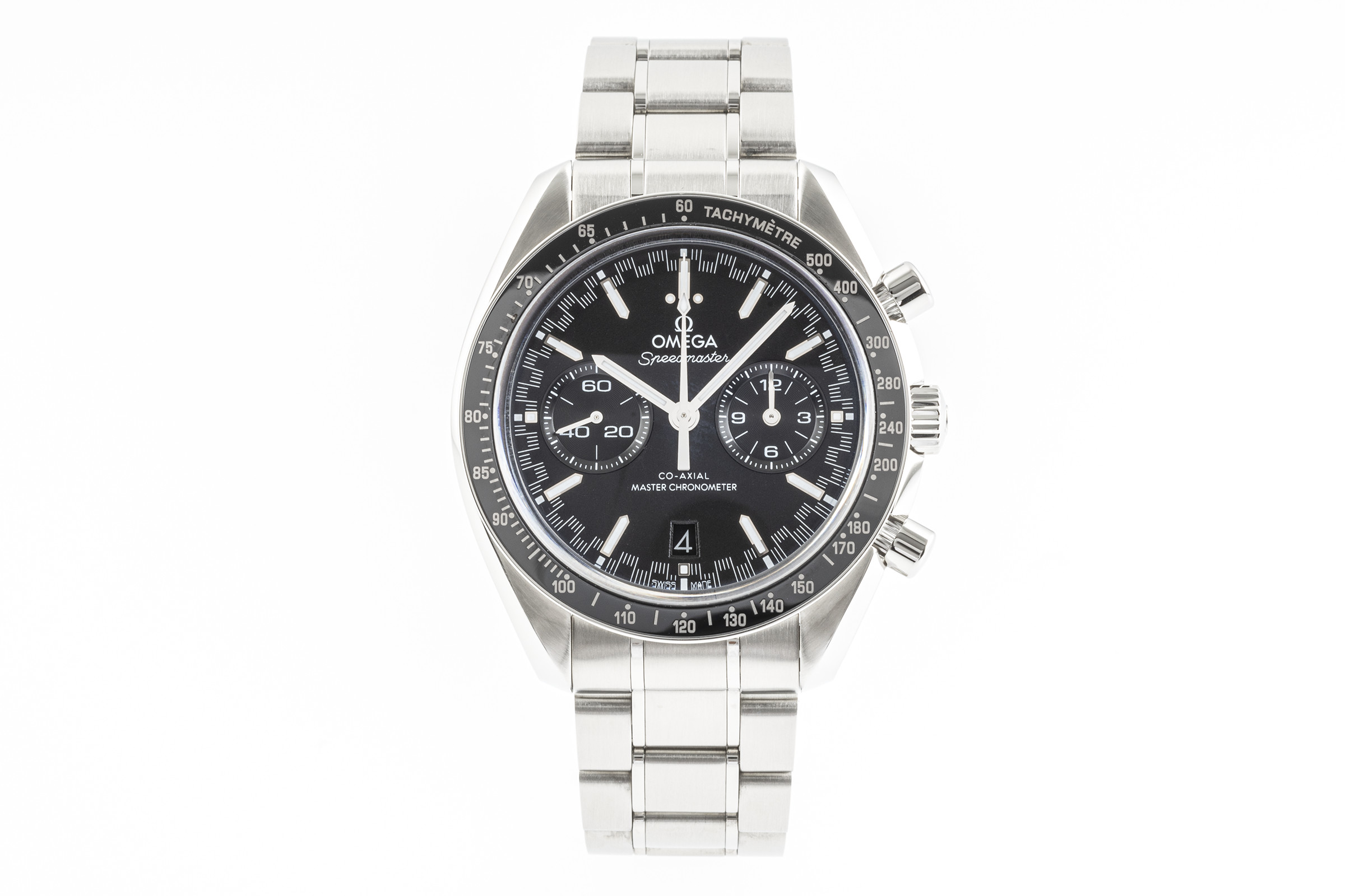 Omega Speedmaster chronograph steel automatic Kal. 9900 Ref. 329.30.44 ...