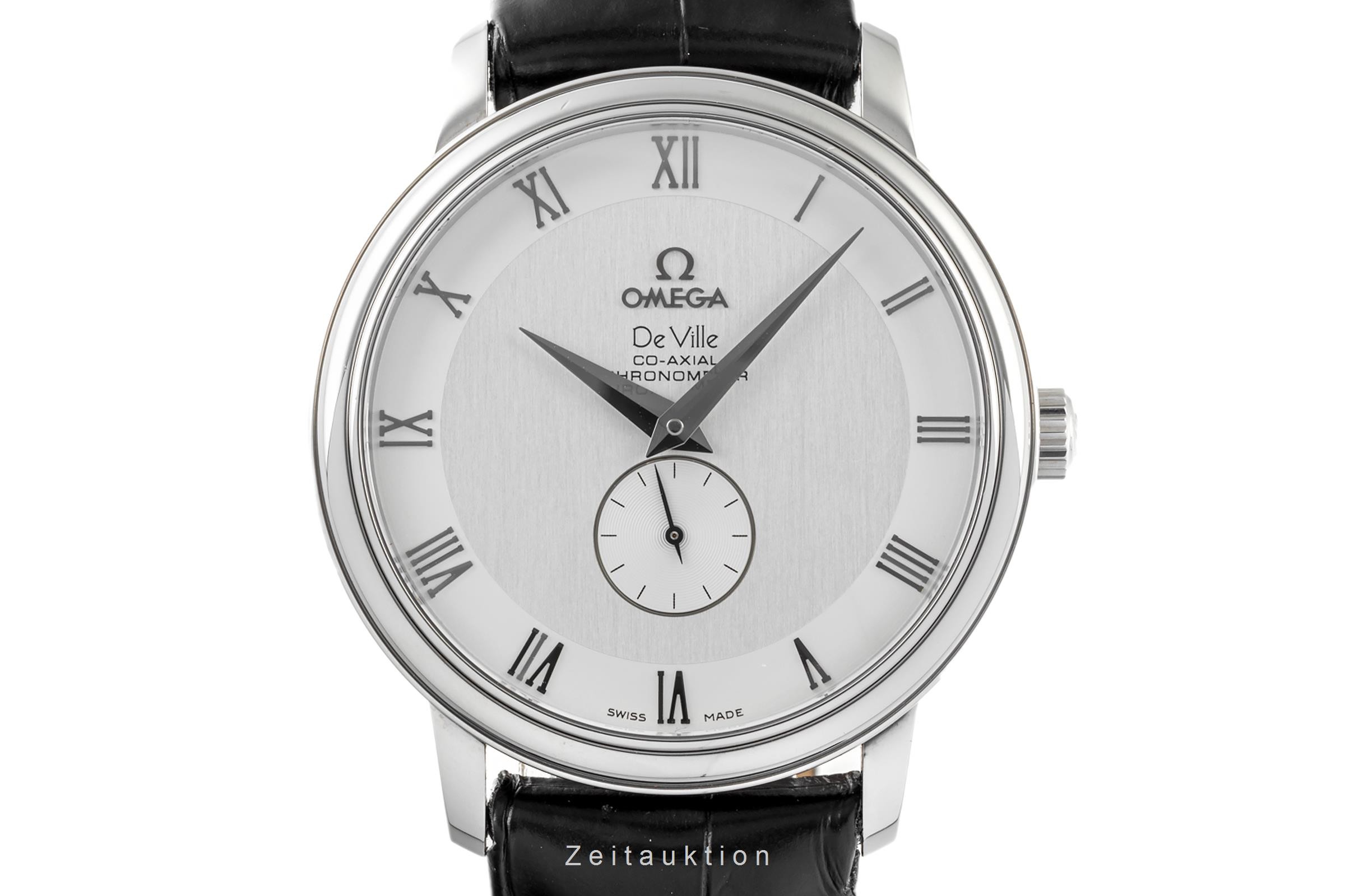 Omega De Ville steel automatic Kal. 2202 Ref. 4813.30.01, 168.1070 ...
