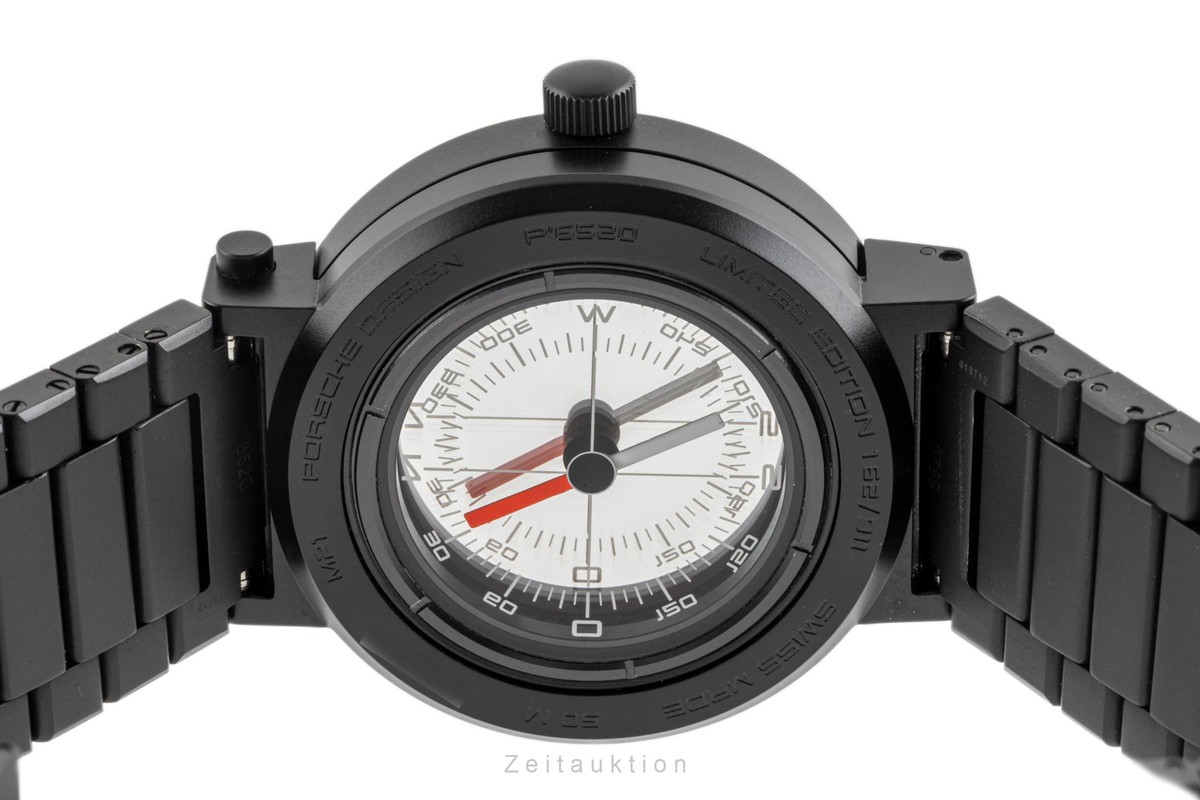 Porsche Design Compass titanium automatic Ref. 6520 LIMITED EDITION ...