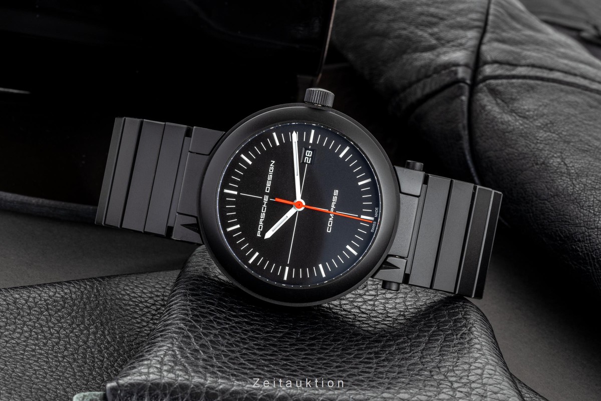 Porsche Design Compass titanium automatic Ref. 6520 LIMITED EDITION ...