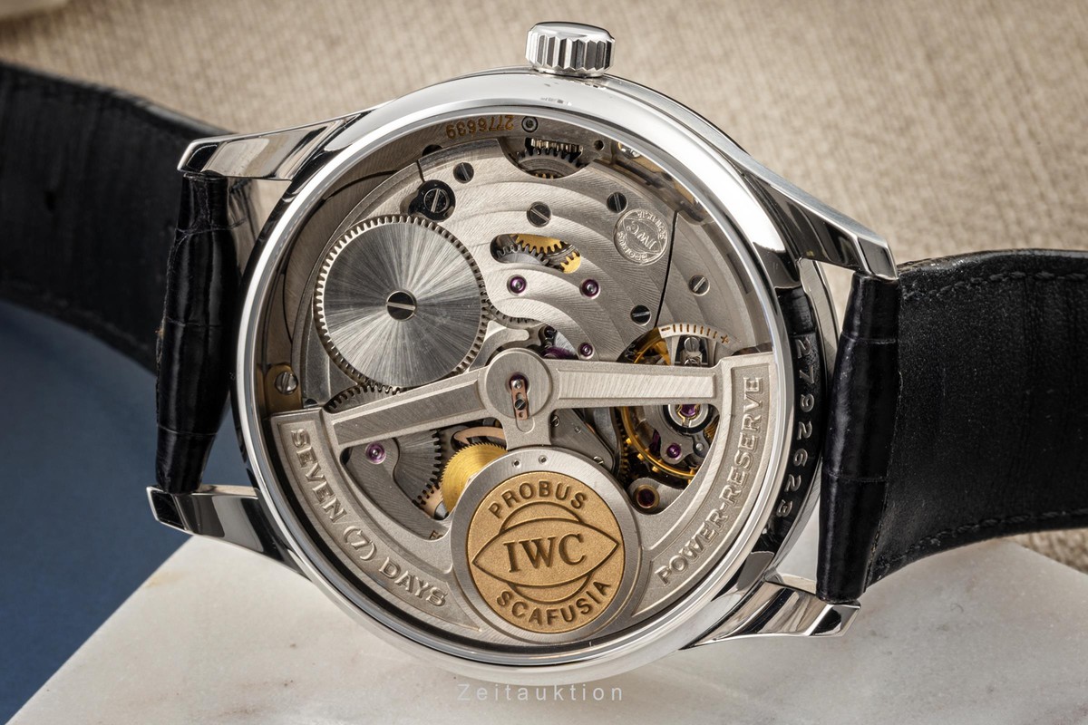 IWC Portugieser steel automatic Kal. 5000 Ref. 5000-001 LIMITED EDITION ...