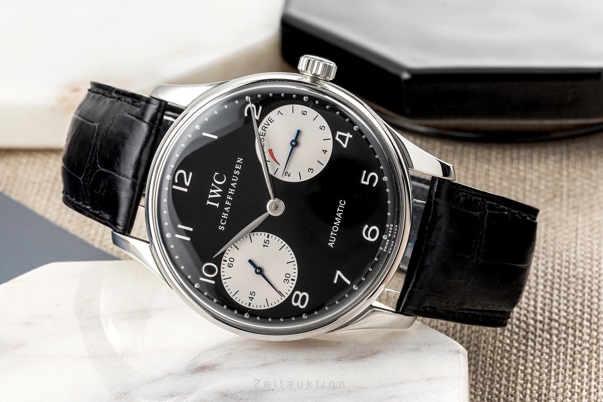 IWC Portugieser steel automatic Kal. 5000 Ref. 5000-001 LIMITED EDITION ...
