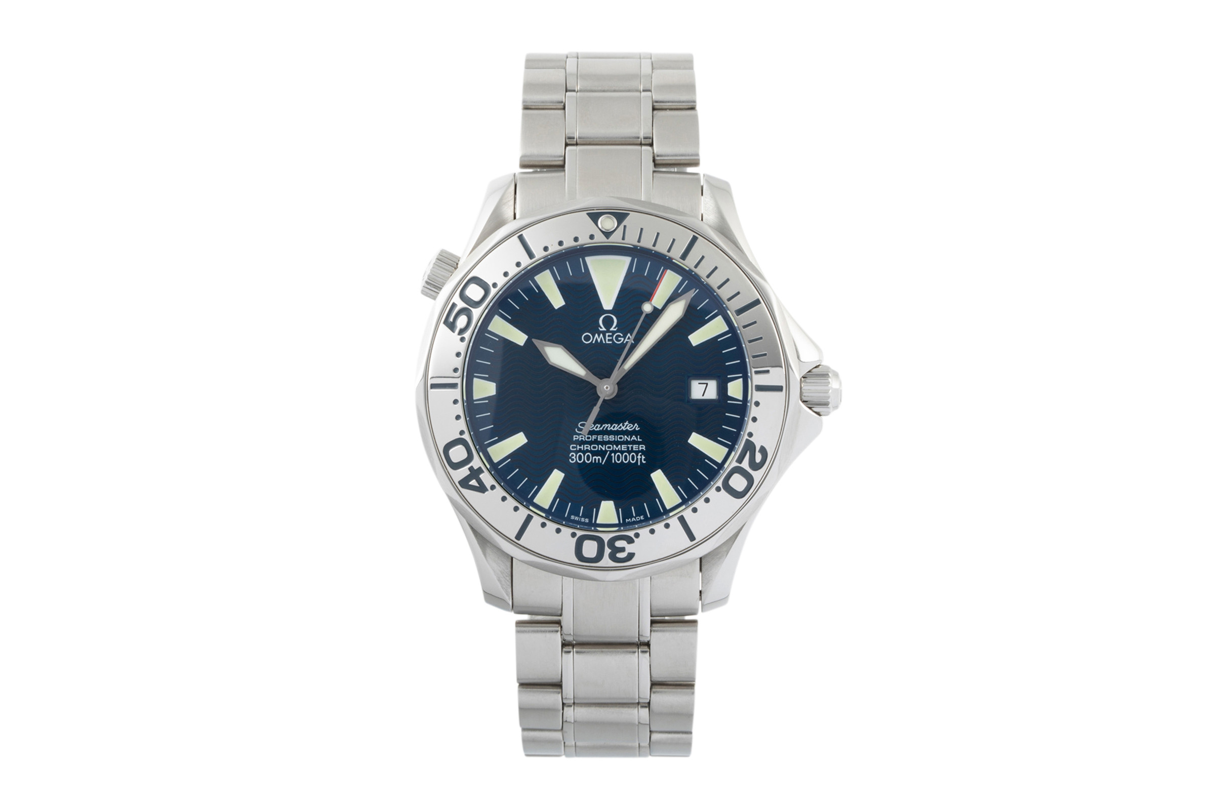 Omega Seamaster steel automatic Kal. 1120 Ref. 2255.80.00, 168.1640 ...