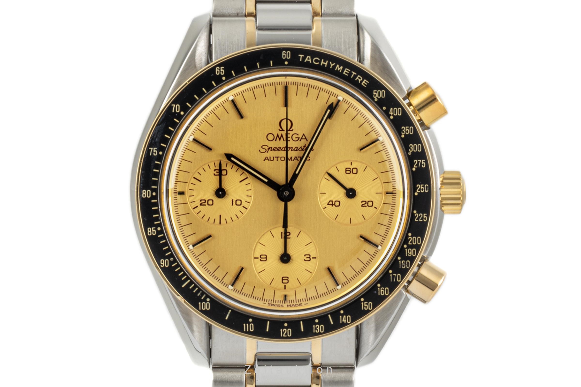 Omega Speedmaster cronógrafo acero / oro automático Kal. 1140 Ref. 175. ...