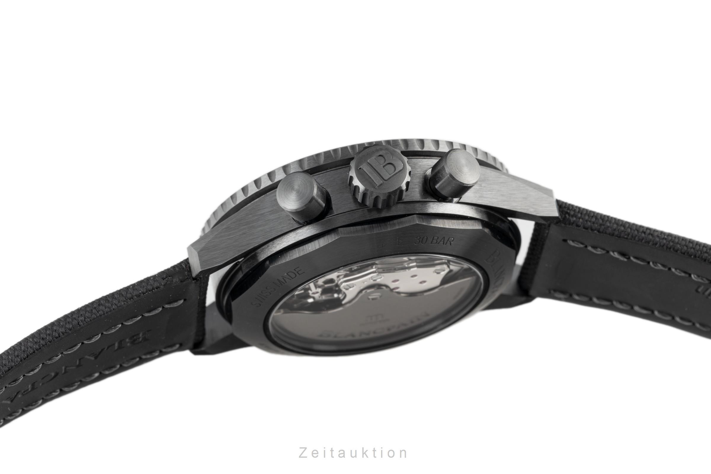 Blancpain Fifty Fathoms chronograph ceramic automatic Kal. F385 Ref ...