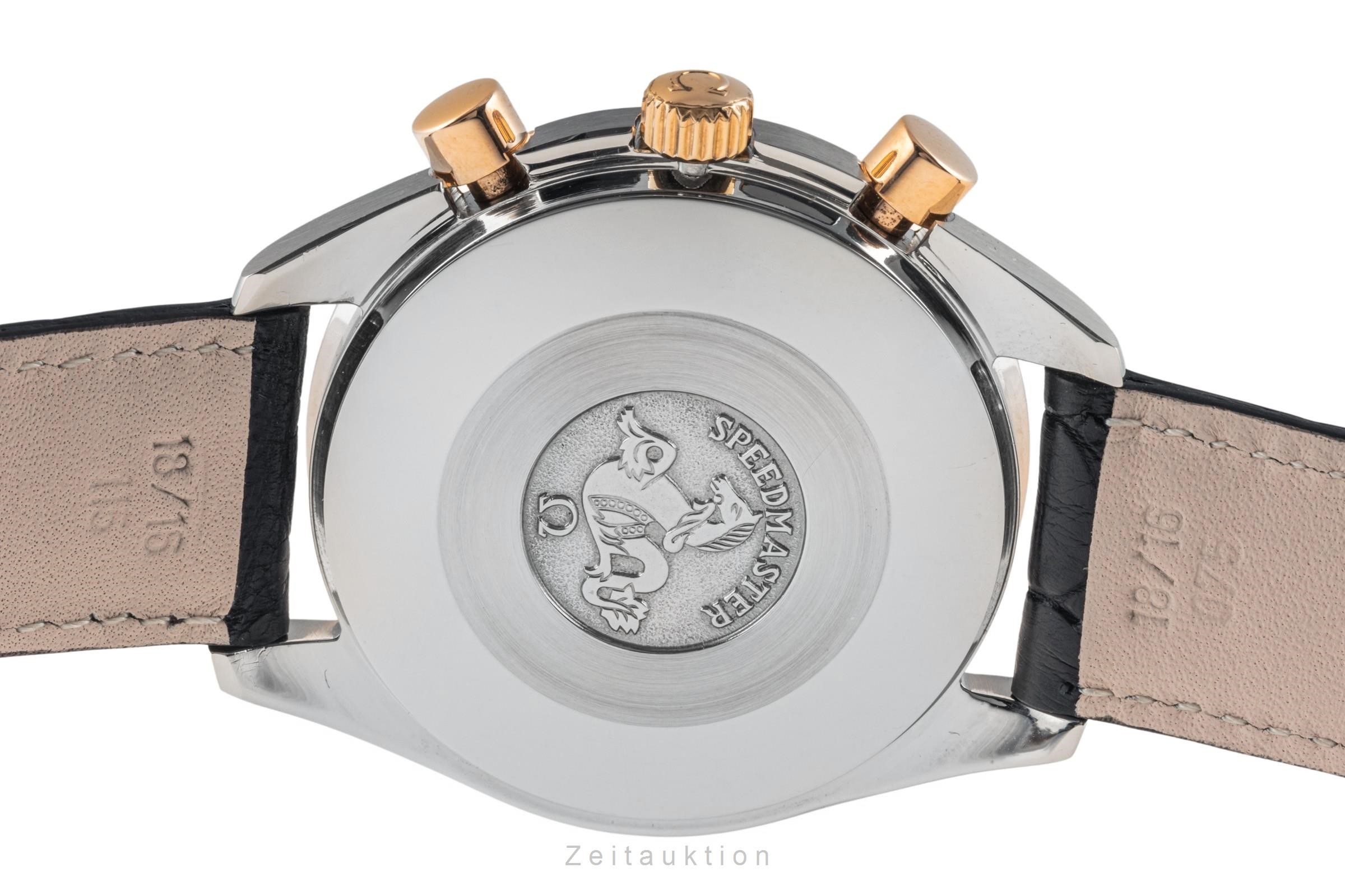 Omega Speedmaster chronograph steel / gold automatic Kal. 1140 Ref. 175 ...