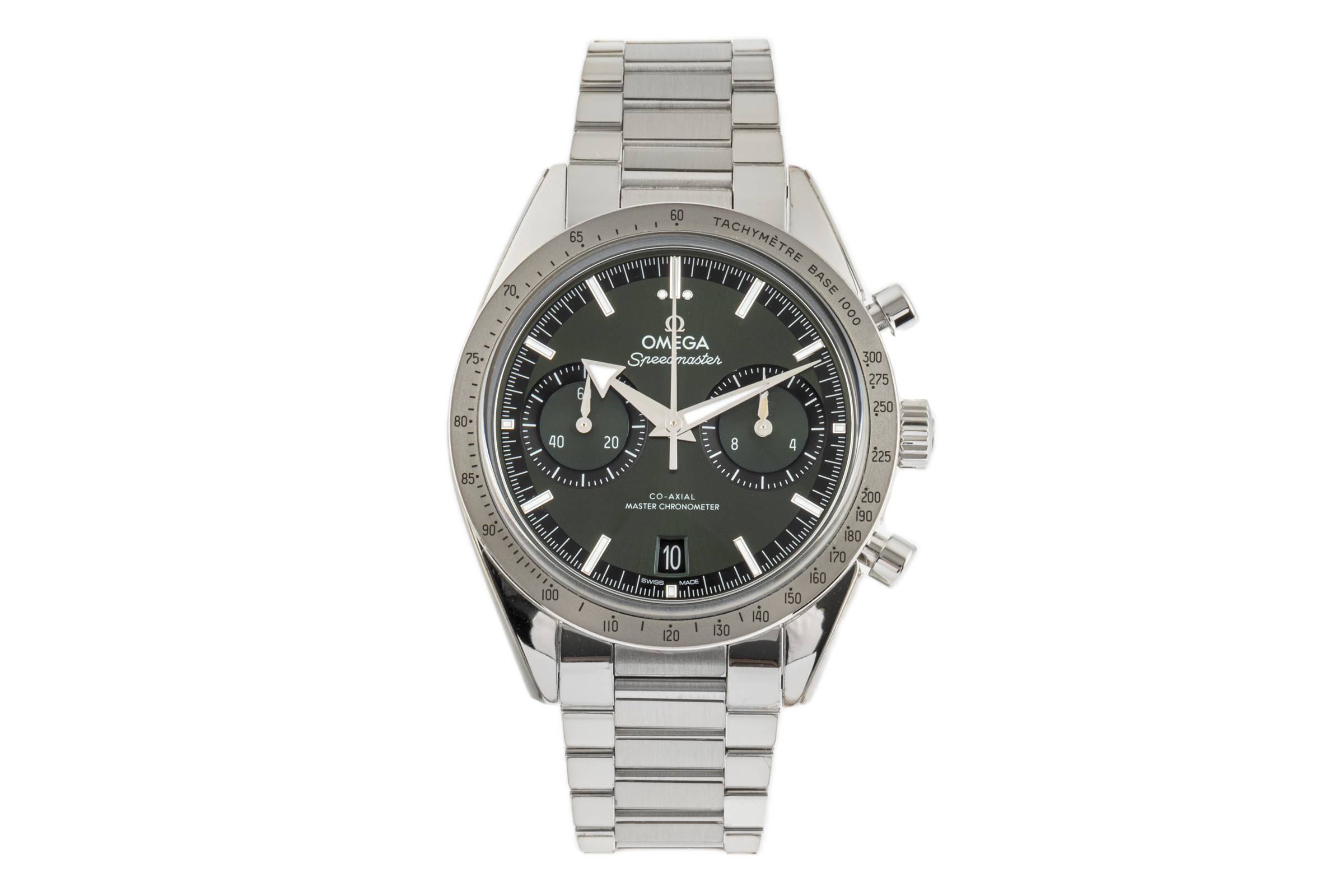 Omega Speedmaster chronograph steel manual winding Kal. 9906 Ref. 332 ...