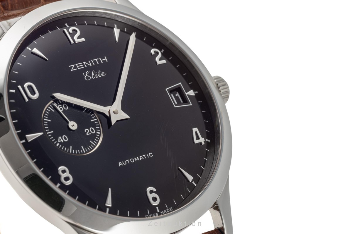 Zenith Elite acier automatique Kal. 680 Ref. 01.0125.680 | 2305499