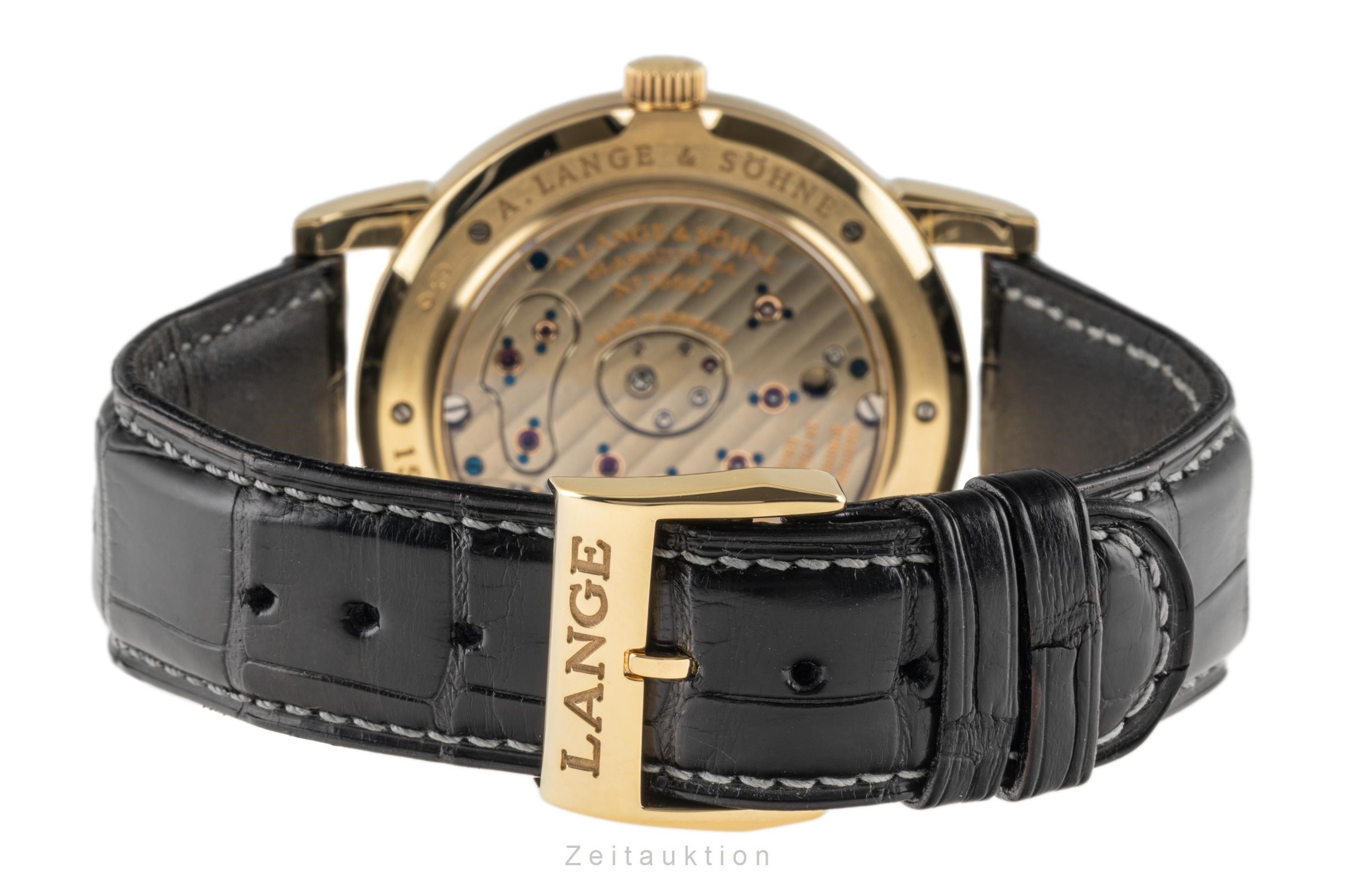 A. Lange & Söhne Lange 1 18 ct gold manual winding Kal. L901.2 Ref. 101 ...