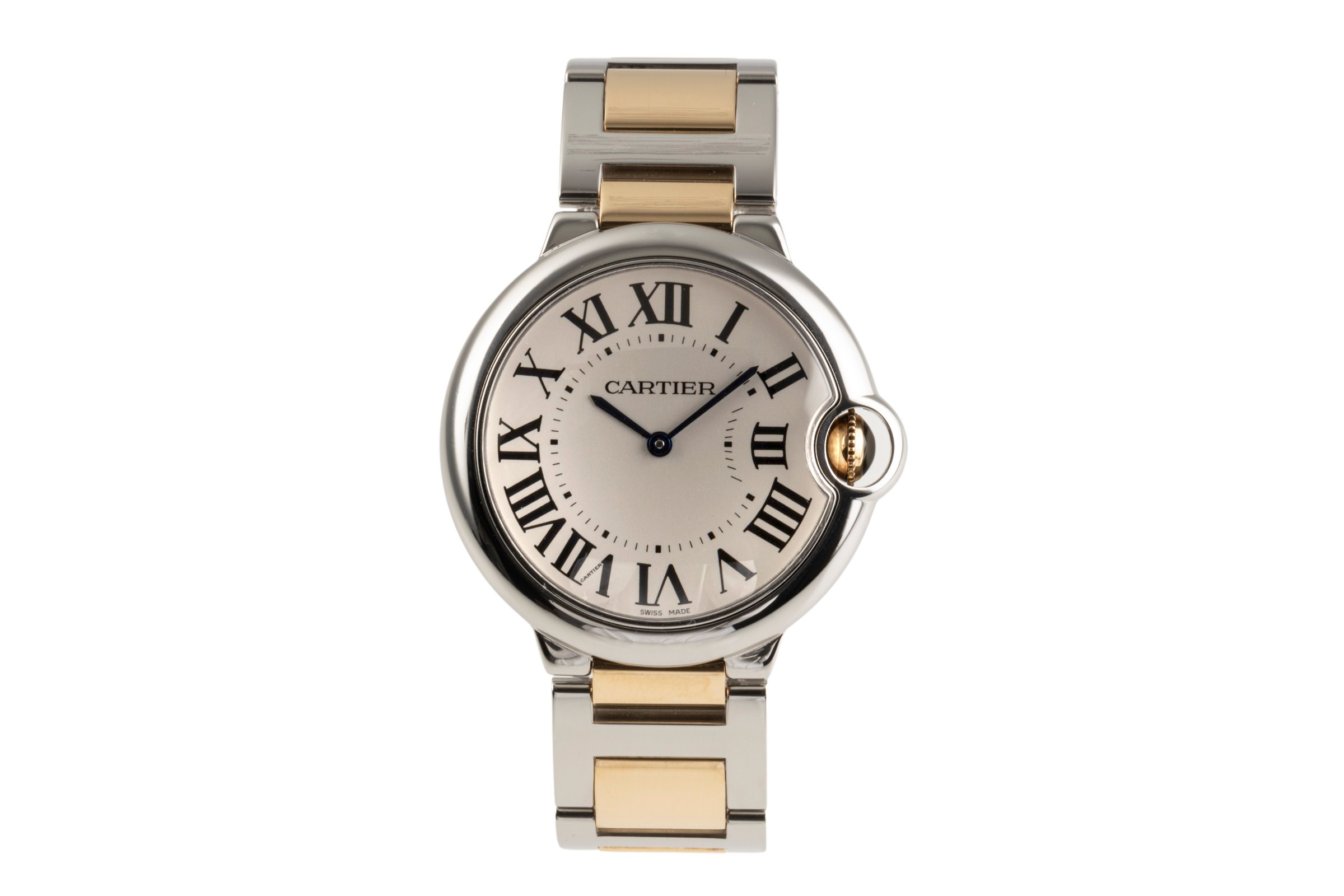 Cartier Ballon Bleu de Cartier steel / gold quartz Kal. 690 Ref ...