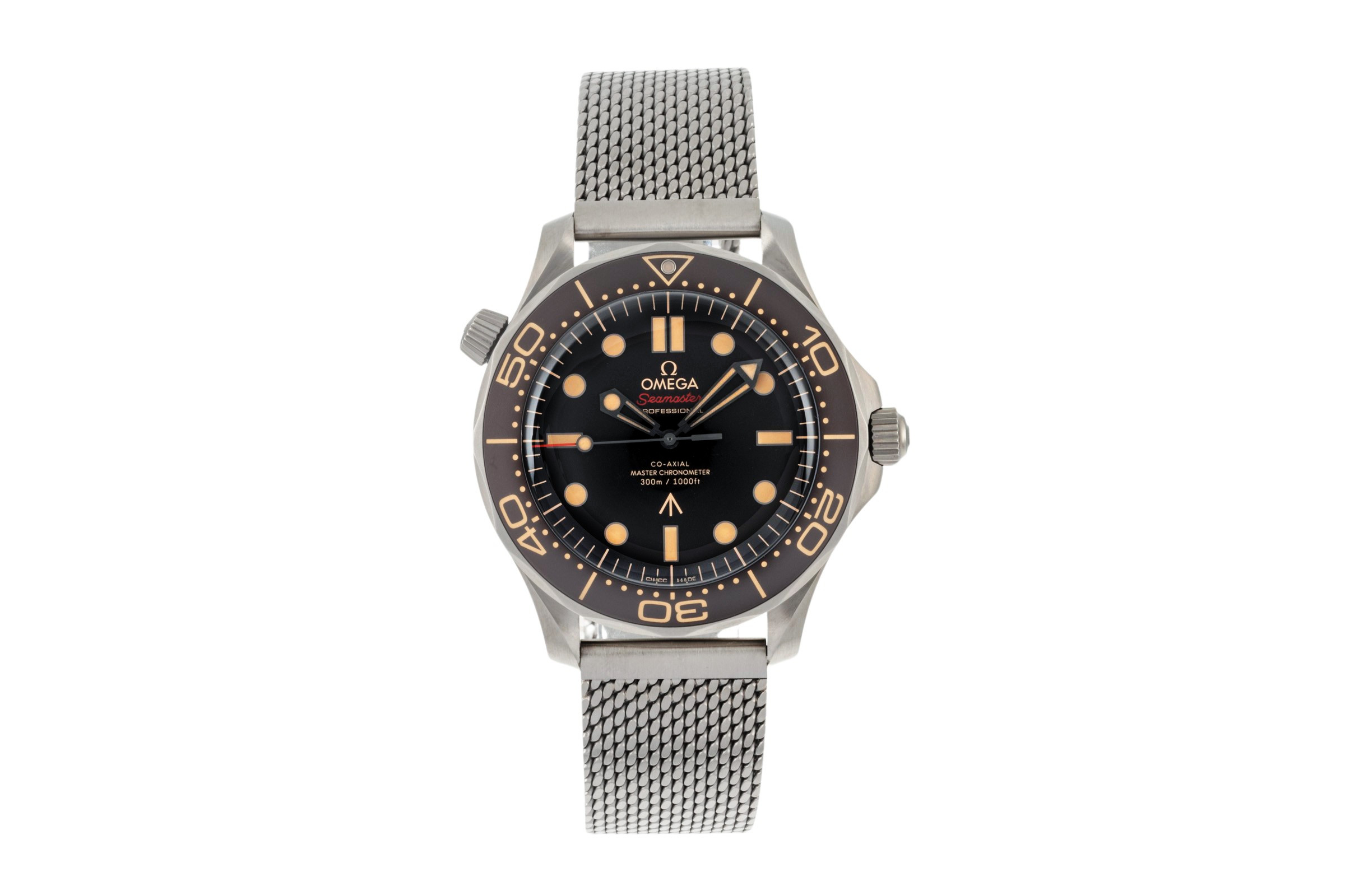 Omega Seamaster titanio automático Kal. 8806 Ref. 210.90.42.20.01.001 ...