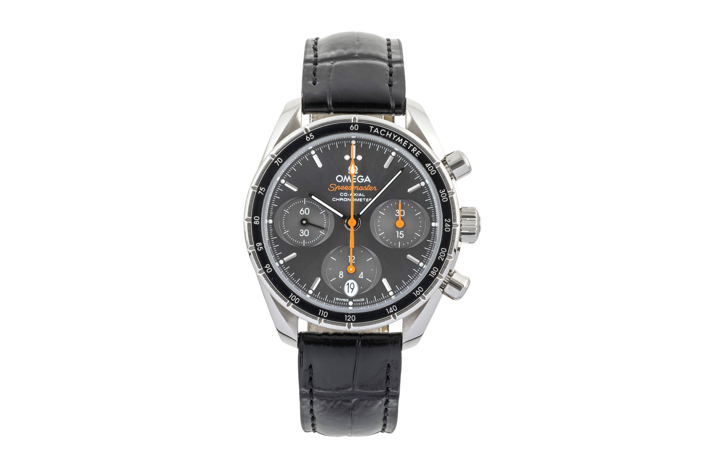 Omega Speedmaster chronograph steel automatic Kal. 3330 Ref. 324.32.38 ...