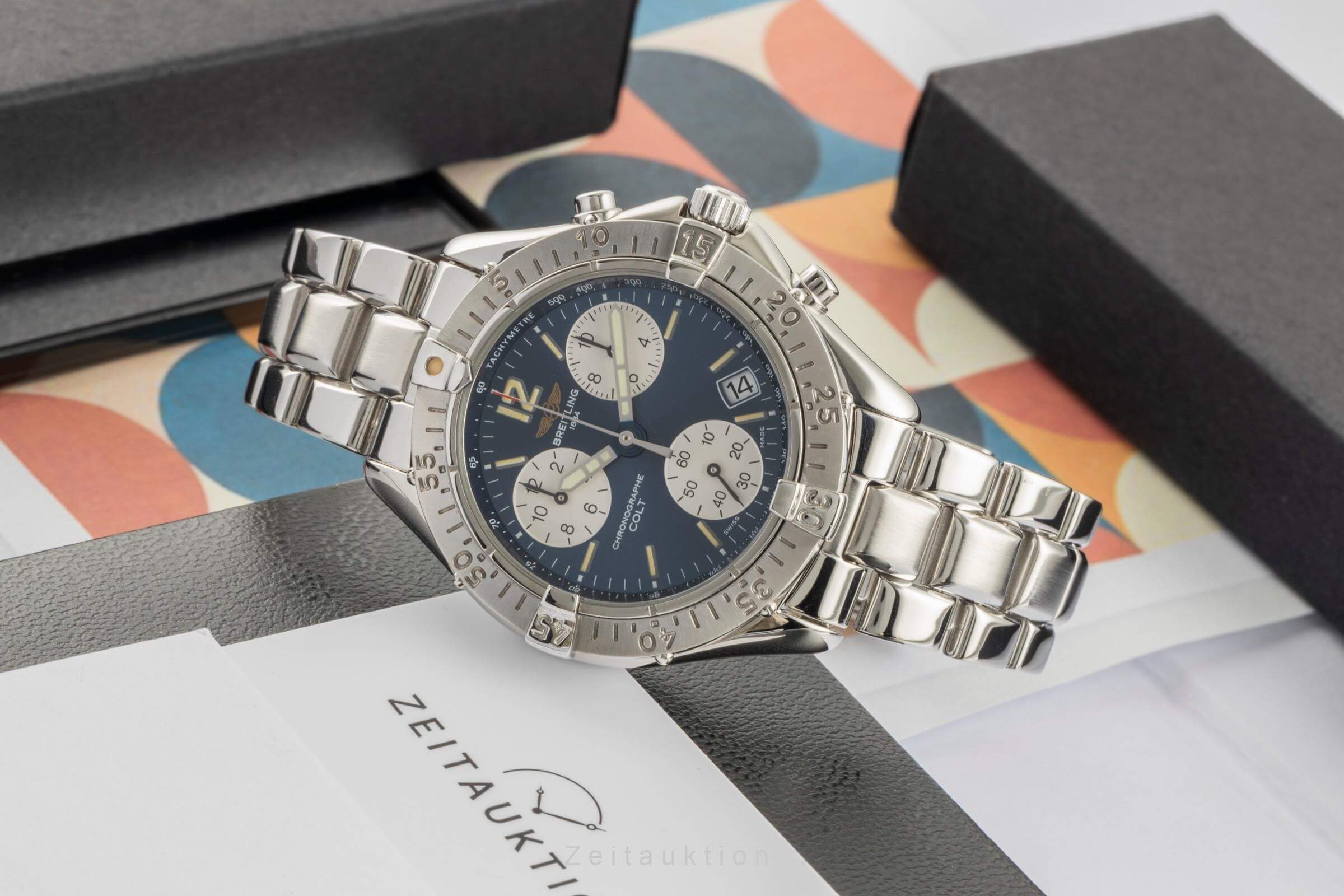 Breitling Colt Chronograph chronograph steel quartz Kal. B53 Ref ...