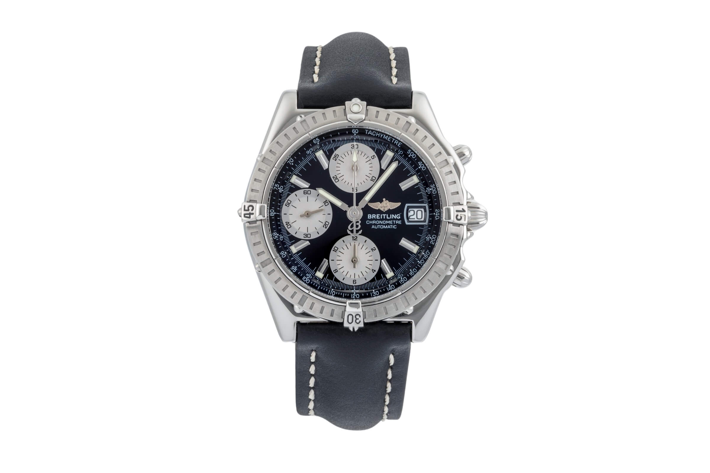Breitling Chronomat chronograph steel automatic Kal. B13 Ref. A13352 ...