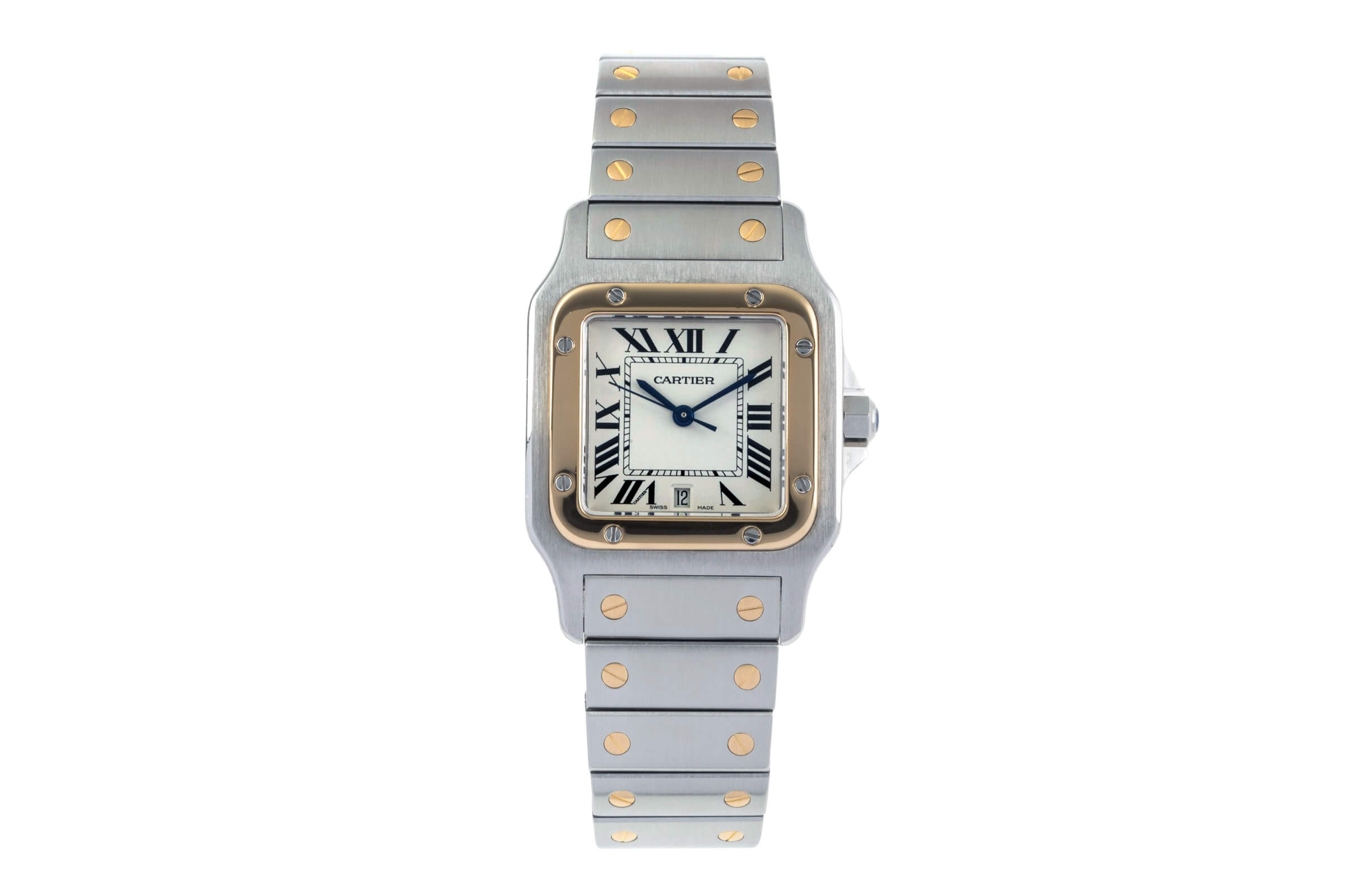 Cartier Santos Stahl / Gold Quarz Kal. 687 Ref. W20011C4 | 2402984