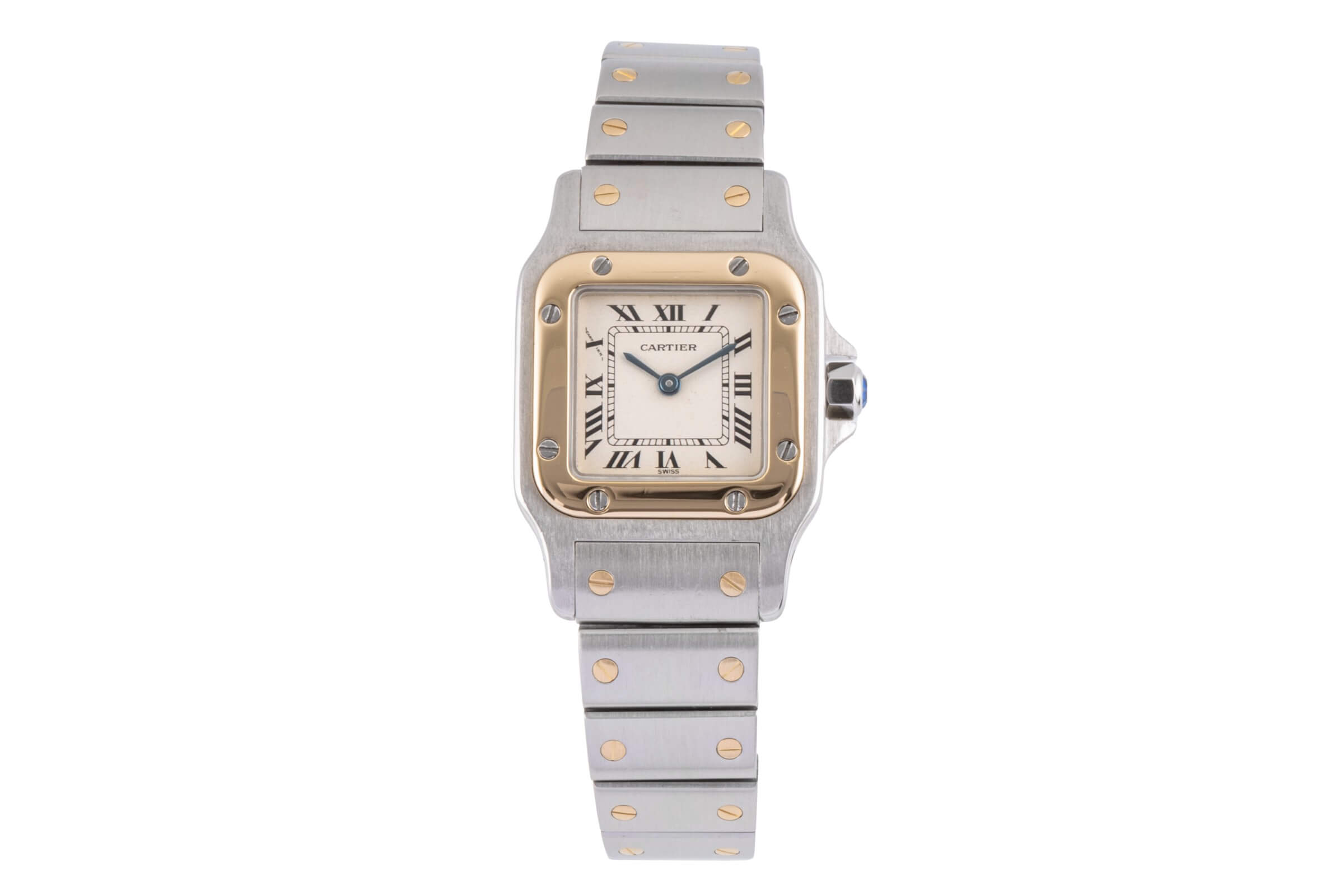Cartier Santos steel / gold quartz Kal. 157 Ref. W20012C4 | 2403509