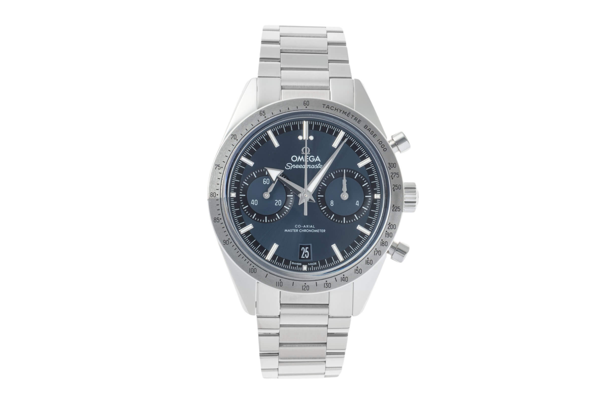 Omega Speedmaster chronograph steel manual winding Kal. 9906 Ref. 332 ...